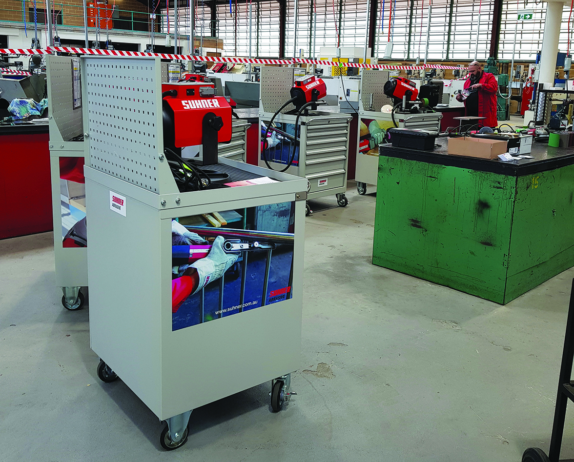 Suhner equips TAFE NSW with metal finishing stations – Australian ...