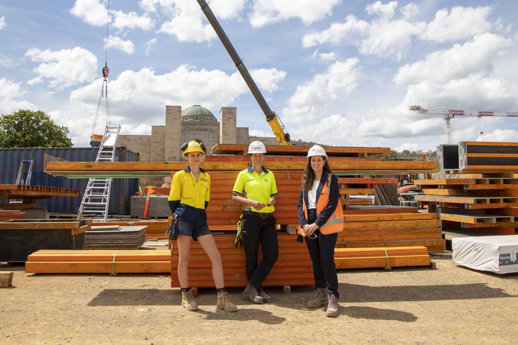Meet the women working in construction at the Australian War Memorial ...